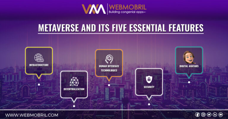 Metaverse and Its Five Essential Features - Webmobril