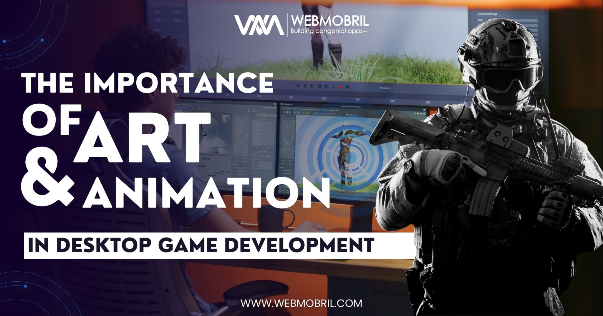 Desktop Game Development : The Importance of Art and Animation - Webmobril