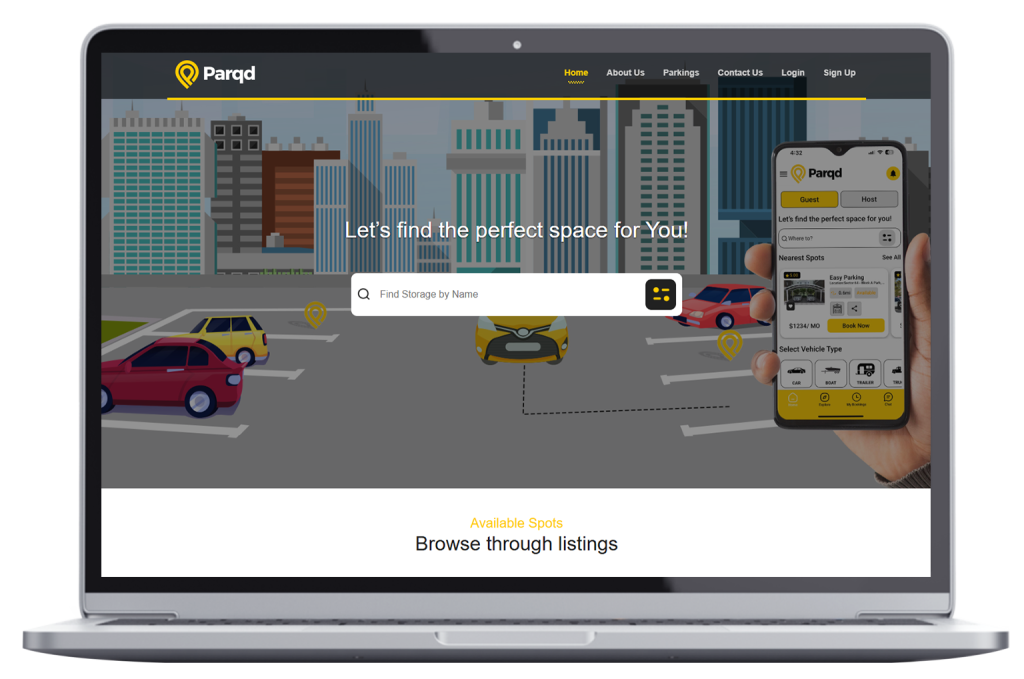 Parqd Case Studies - Webmobril